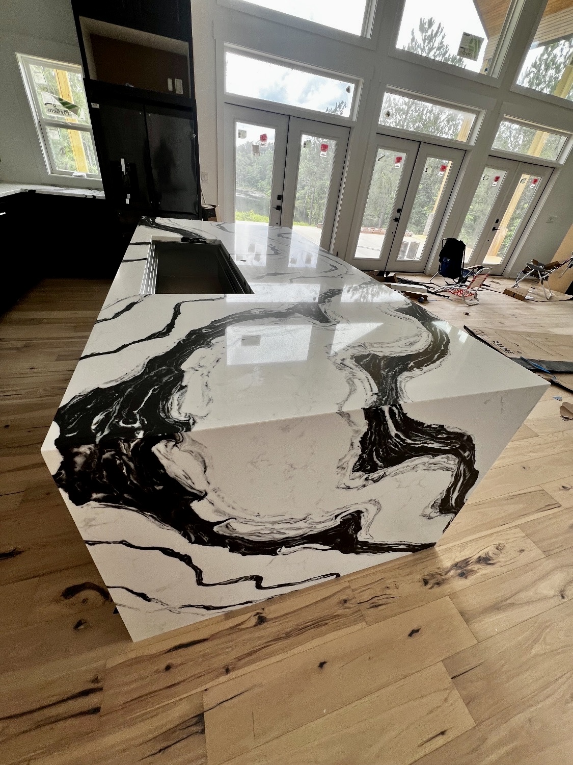 Anderson Granite & Marble Shop -Calacatta Panda - 08/31/2024